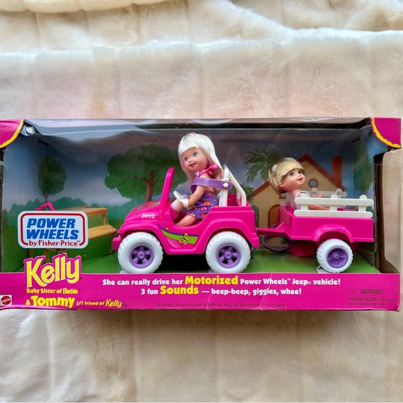 Fisher-Price | Other | Vintage Kelly Tommy 997 Power Wheels Doll ...